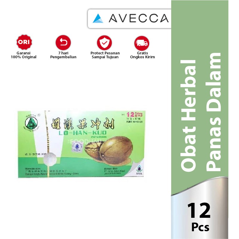 Jual Lo Han Kuo Infusion Hijau Isi 12 Pcs (N) (Obat Herbal Pereda Panas ...
