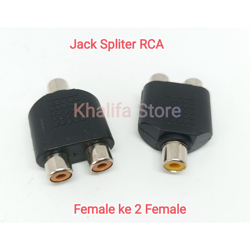 Jual Jack Jek Colokan Mini Splitter Sepliter Pembagi Cabang T Y ...