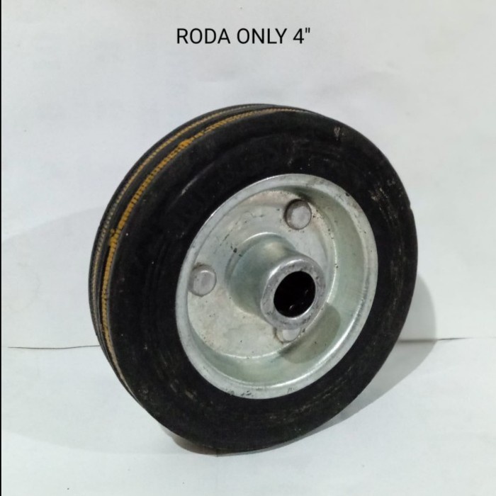 Jual Roda Only Roda Karet Wheel Only 4 Inch | Shopee Indonesia