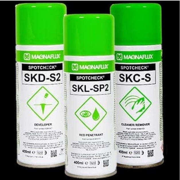 Jual Magnaflux Spotcheck Magnaflux COMPLETE SET ( Cleaner + Developer ...