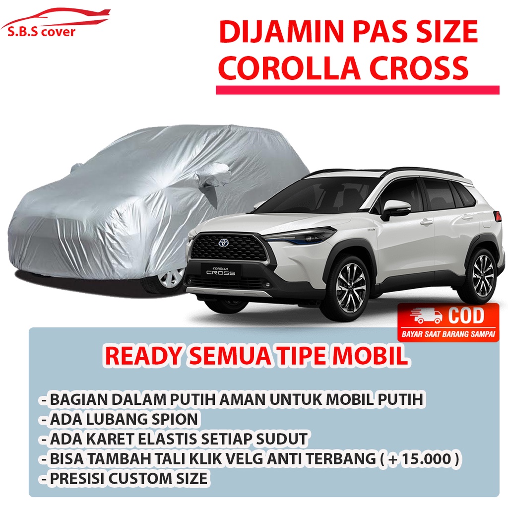 Jual Corolla Cross Body Cover Mobil corolla Sarung Mobil Corolla Cross ...