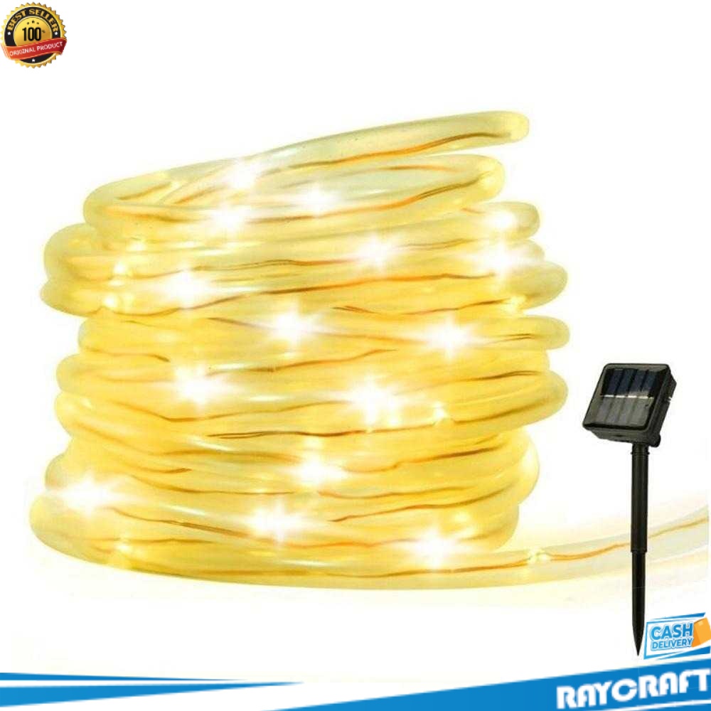 Jual ANBLUB Lampu String Dekorasi RGB Solar Power 100 LED 12 Meter LISM ...