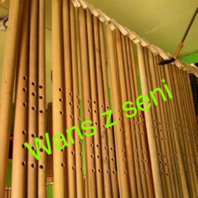 Jual Suling sunda lobang 6 bahan bambu | Shopee Indonesia