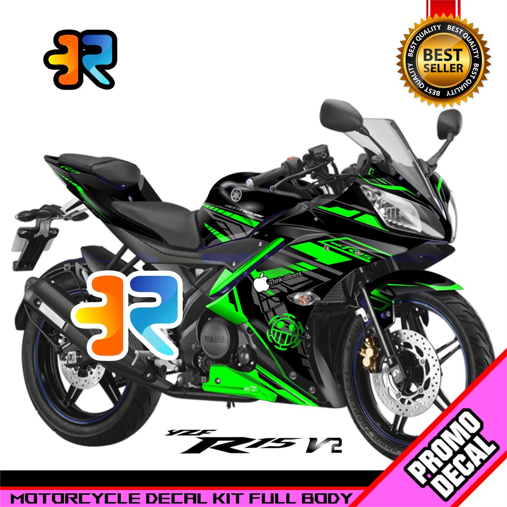 Jual Decal Motor R15 V2 Desain One Piece Sticker Full Body | Shopee ...