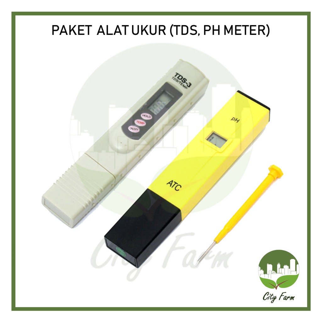Jual PAKET ALAT UKUR B (TDS meter, PH meter) | Shopee Indonesia