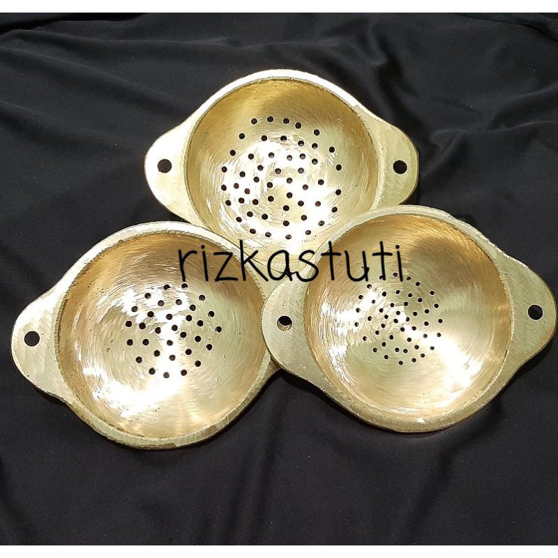 Jual READY [KUNINGAN ASLI] Pirikan ikan / Cetakan Pempek Keriting (Mini ...