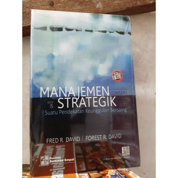 Jual BUKU MANAJEMEN STRATEGIK EDISI 15 BY FRED R DAVID | Shopee Indonesia