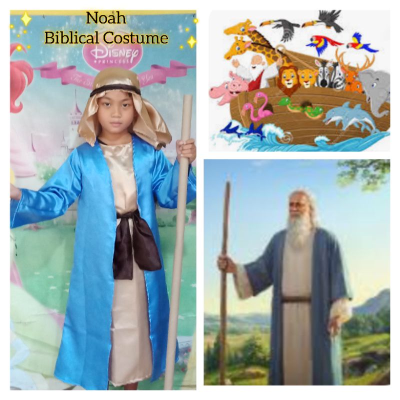 Jual Kostum Nabi Nuh Baju Kostum Biblical Noah | Shopee Indonesia