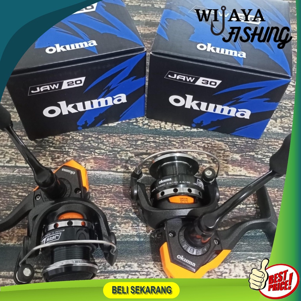 Jual REEL OKUMA JAW SPINNING REEL COCOK BUAT CASTING | Shopee Indonesia