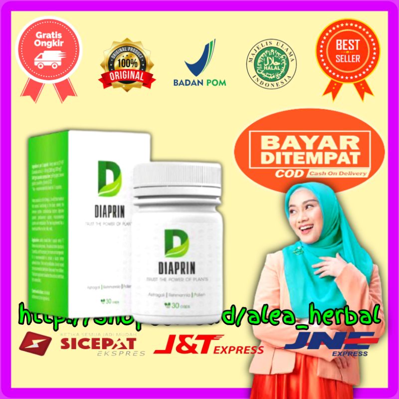 Jual OBAT DIABETES DIAPRIN ASLI 100% ORIGINAL HERBAL PALING AMPUH BPOM ...