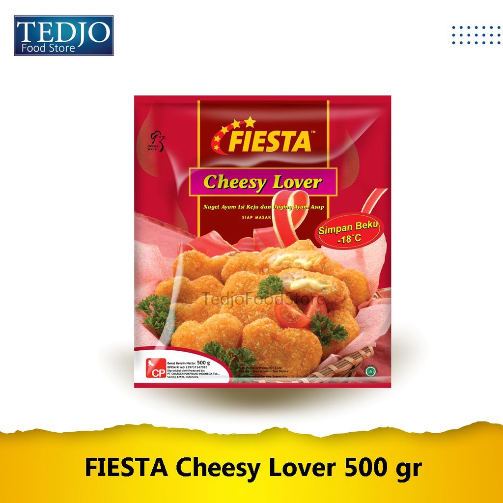 Jual FIESTA Cheesy Lover 500 gr | Shopee Indonesia