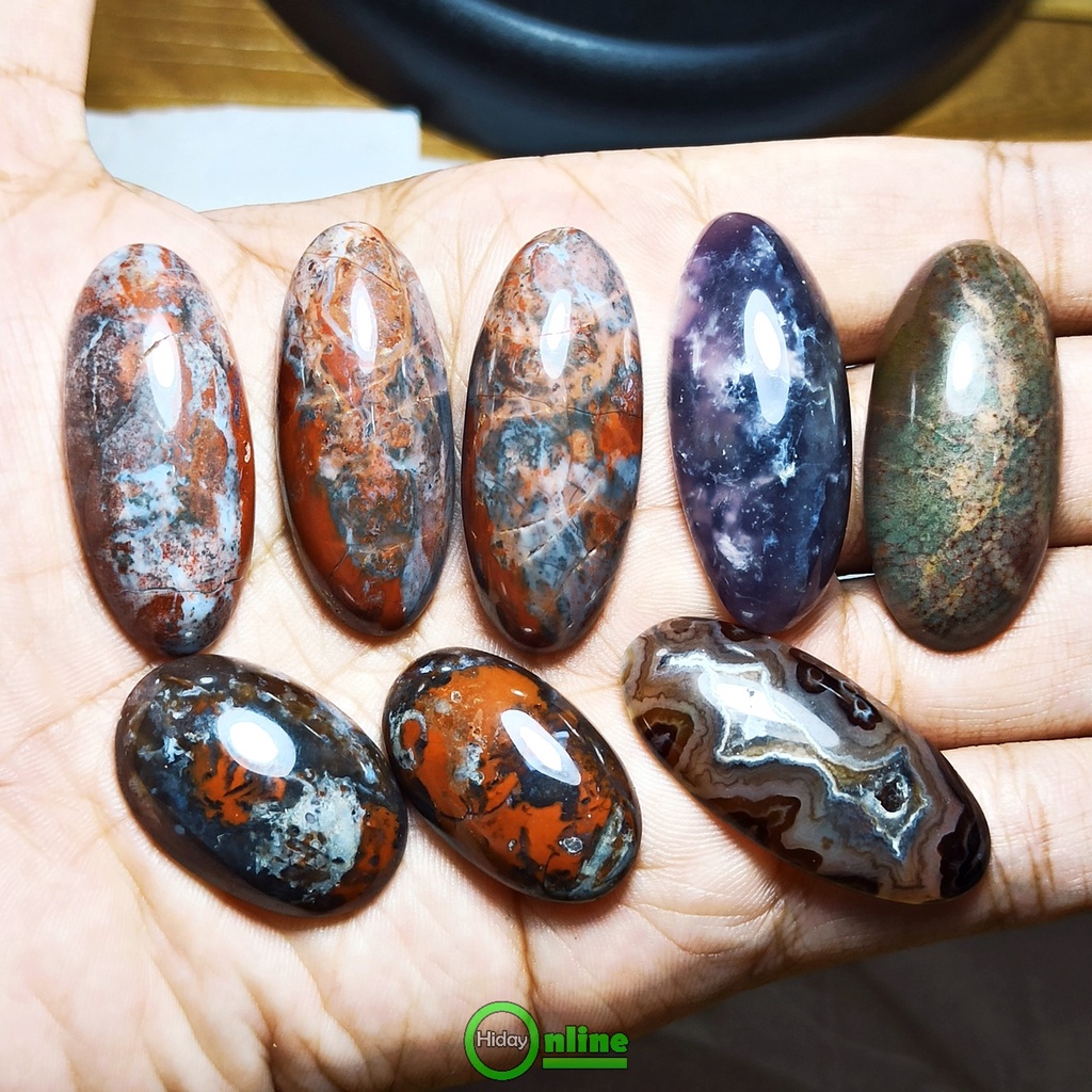 Jual BATU AKIK NATURAL PANCAWARNA GARUT | Shopee Indonesia