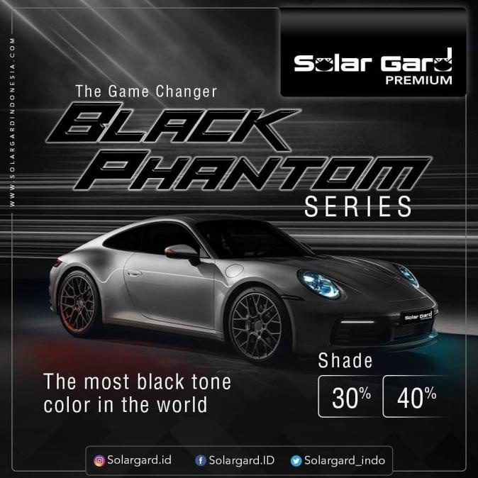 Jual Solar Gard Black Phantom Kaca Depan | Shopee Indonesia