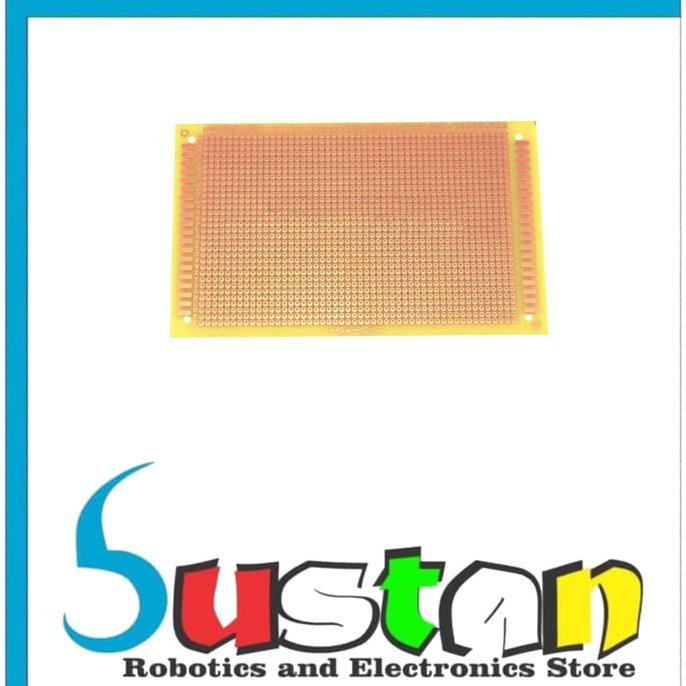 Jual Pcb Fr4 12X18Cm Single Sided Prototype Dot Matrix Circuit Board ...