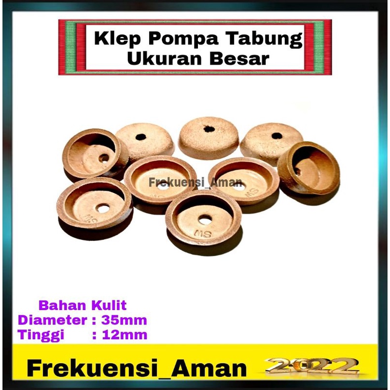 Jual Klep Pompa Tabung Angin Sepeda & Motor Besar 3,5 cm Coklat Klep ...