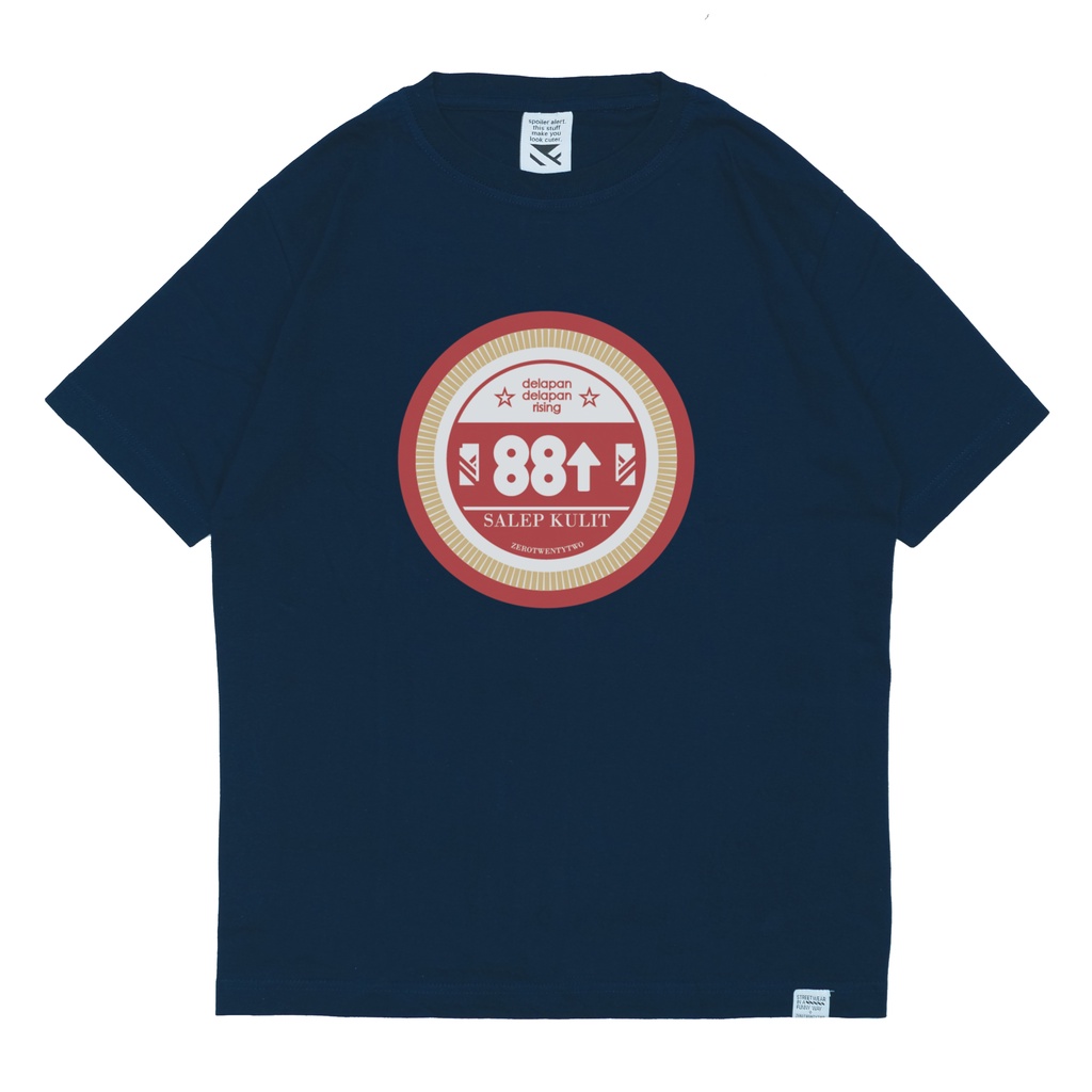 Jual Zerotwentytwo T-Shirt Salep 88 Rising Navy | Kaos Pria Parodi ...