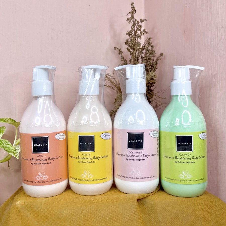 Jual SCARLETT ORIGINAL FRAGRANCE BRIGHTENING BODY LOTION / SCARLET ...