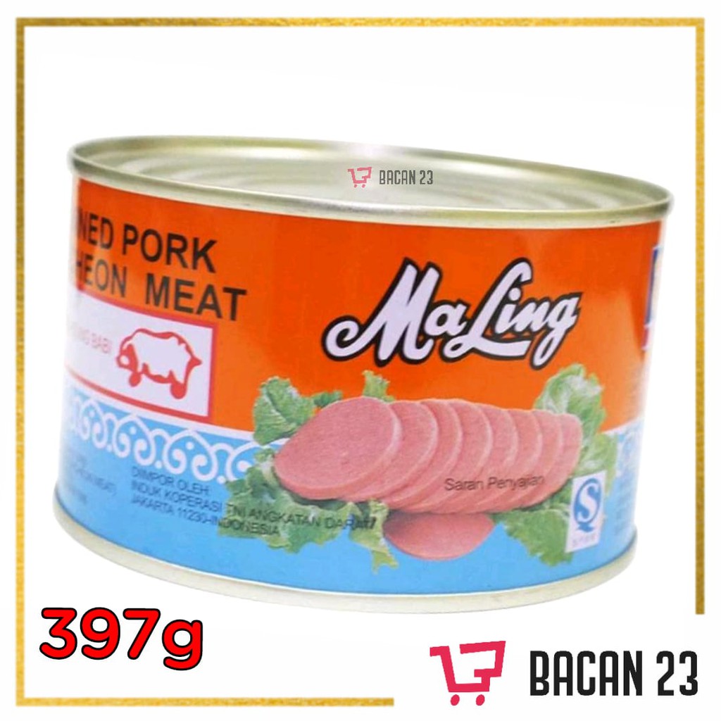 Jual Maling TTS Luncheon Pork (397gr) / Daging Babi Kaleng / Bacan 23 ...
