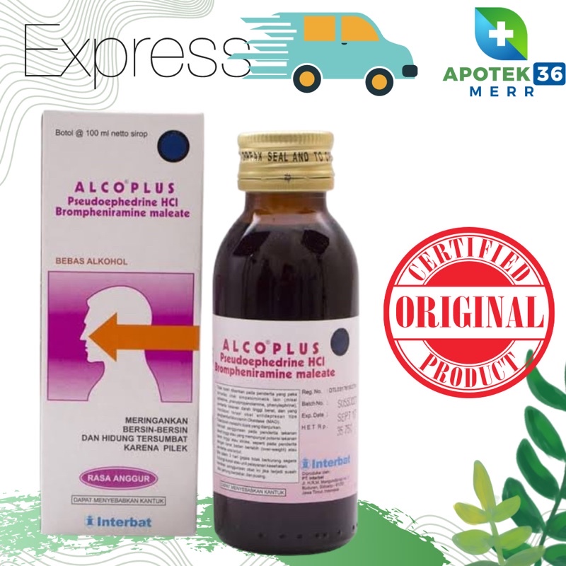 Jual ALCO PLUS SIRUP SYRUP 100ML | Shopee Indonesia