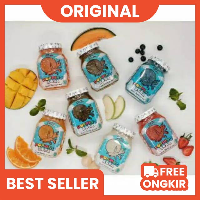 Jual Popping Boba Aneka Rasa Segar Pecah di Mulut 500 gram Distributor ...