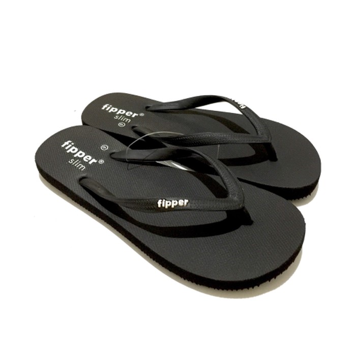 Jual Sandal Fipper Slim / Sendal Jepit / Sendal Wanita in Black ...