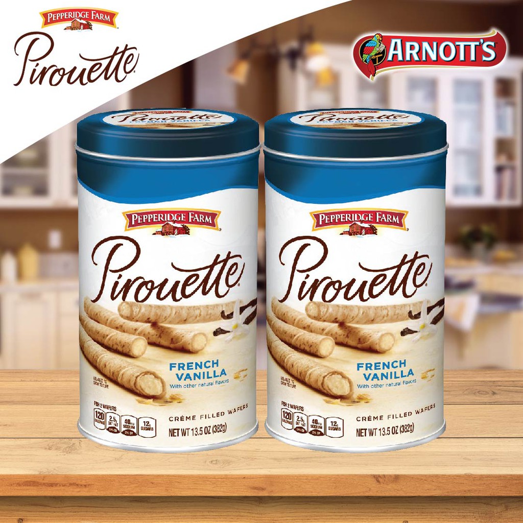 Jual Pirouette Wafer Stick Rasa French Vanilla 2 x 382 gr | Shopee ...