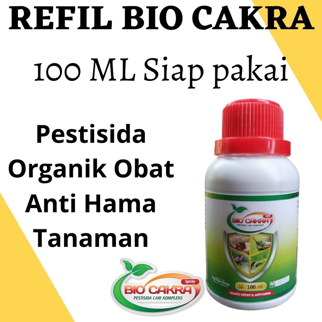 Jual Refil Pestisida Semprot Bio Cakra - Pestisida Bamulat Pembasmi ...