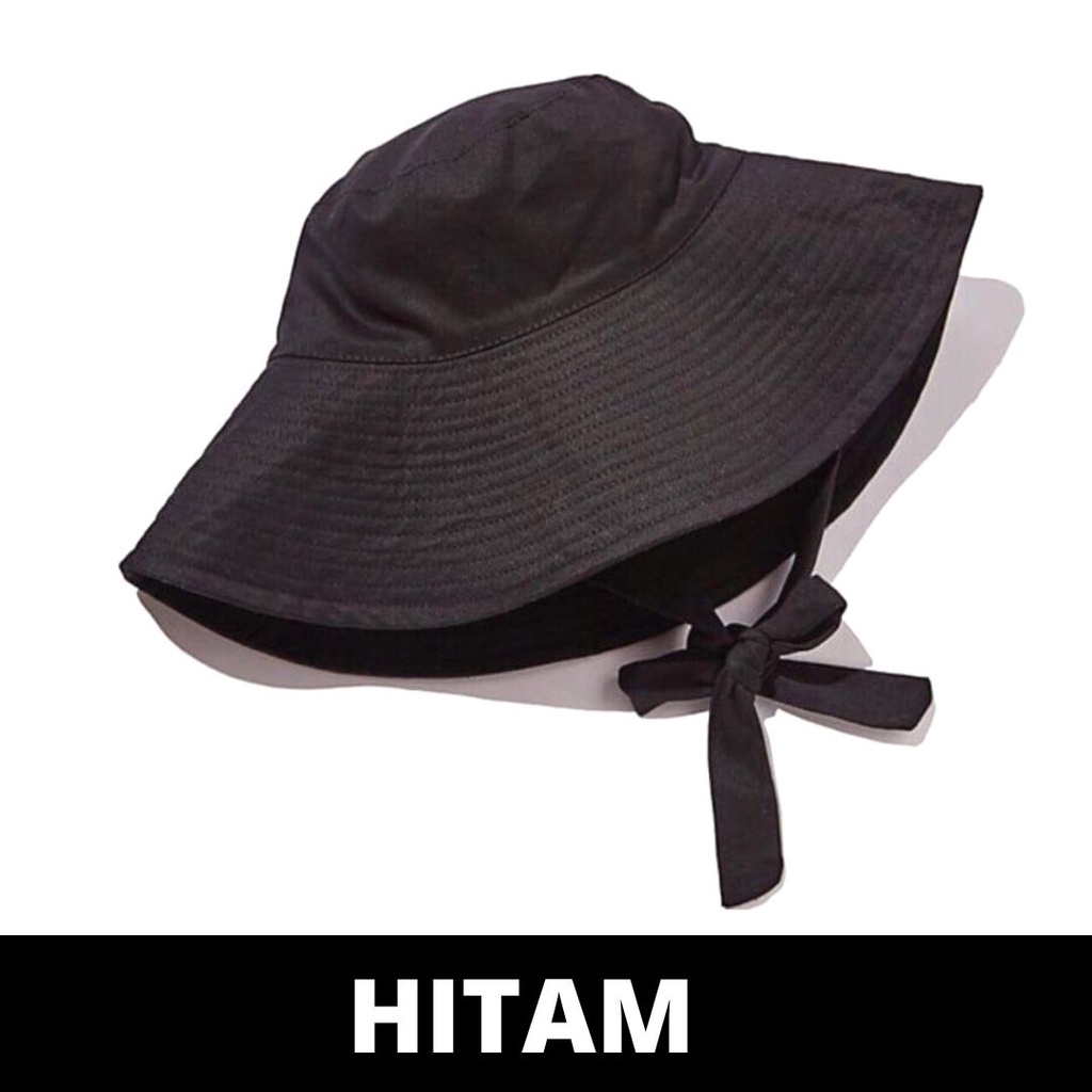Jual TERMURAH WIDE BUCKET HAT / BUCKET HAT PANTAI SELEBGRAM REMAJA ...