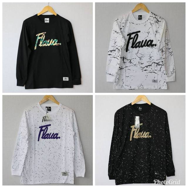 Jual Kaos lengan panjang Flava | Shopee Indonesia