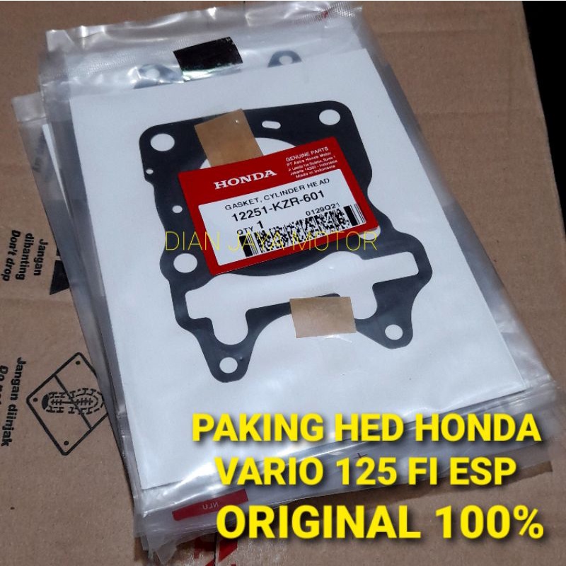 Jual (AHM) Paking Head KZR Original Honda Genuine Parts 12251-KZR-601 ...