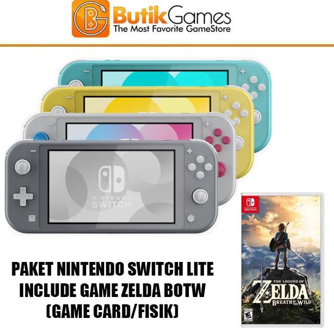Jual Nintendo Switch Lite Console Bundle Game | Shopee Indonesia