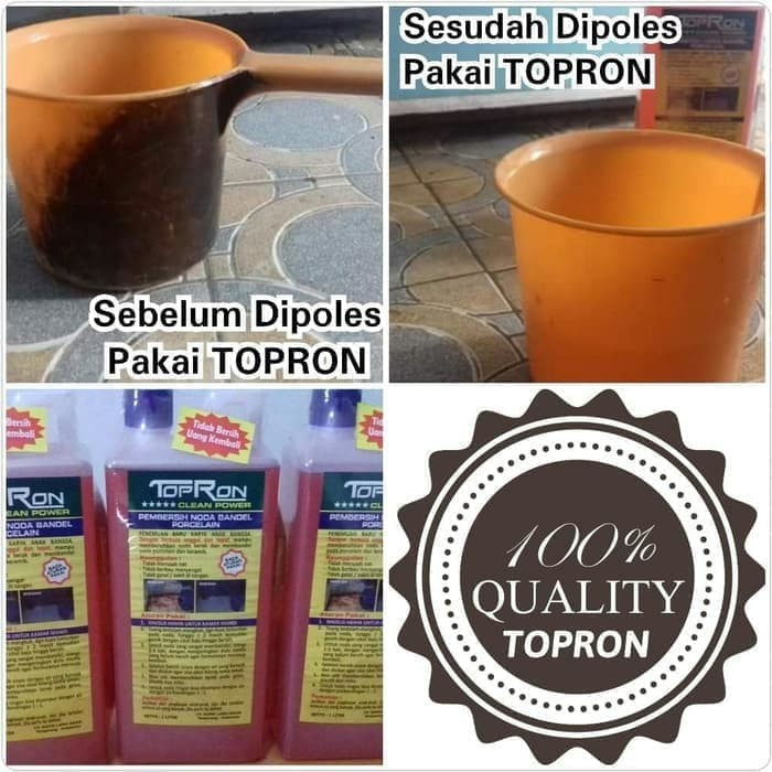 Jual Topron Pembersih Keramik Lantai Kamar Mandi Noda Bandel | Shopee ...
