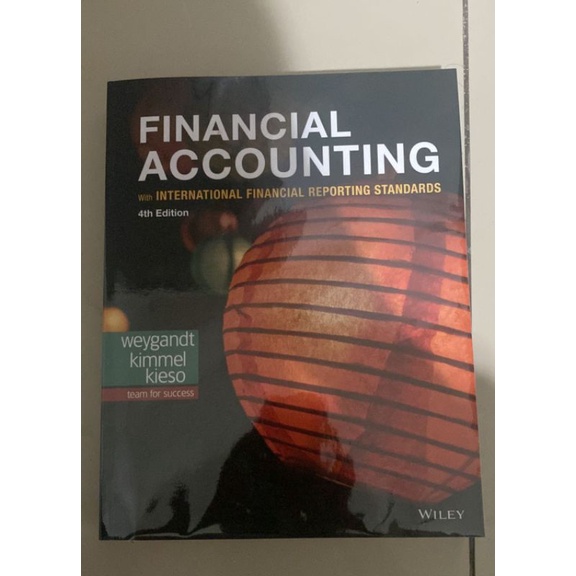 Jual BUKU FINANCIAL ACCOUNTING ORI KIESO IFRS 4th edition (INTERNATIONAL FINANCIAL REPORTING ...