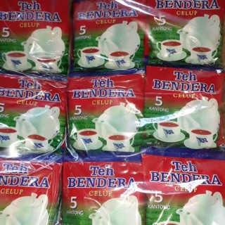Jual TEH BENDERA CELUP 1PACK ISI 24 SACHET | Shopee Indonesia