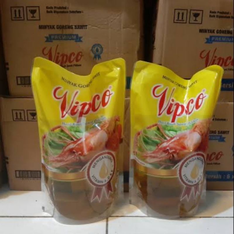 Jual Minyak goreng vipco kemasan 500ml 1 dus | Shopee Indonesia