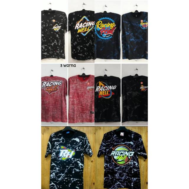 Jual KAOS RACING HELL terbaruuuu | Shopee Indonesia