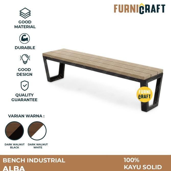 Jual Alba - Bench Outdoor / Kursi Cafe Panjang Industrial Kafe ...