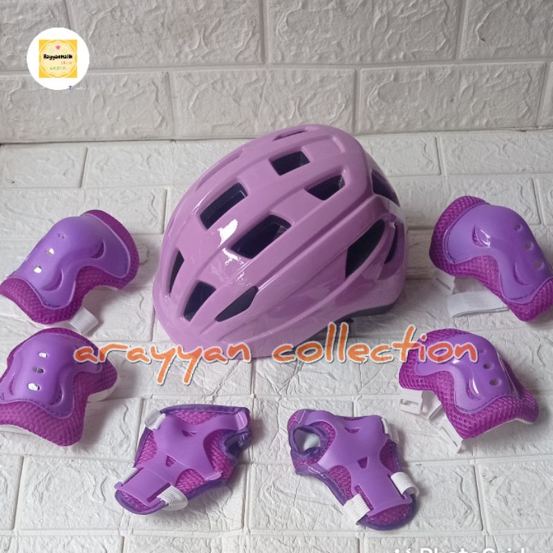 Jual helm sepeda/sepatu roda adjustable import | Shopee Indonesia