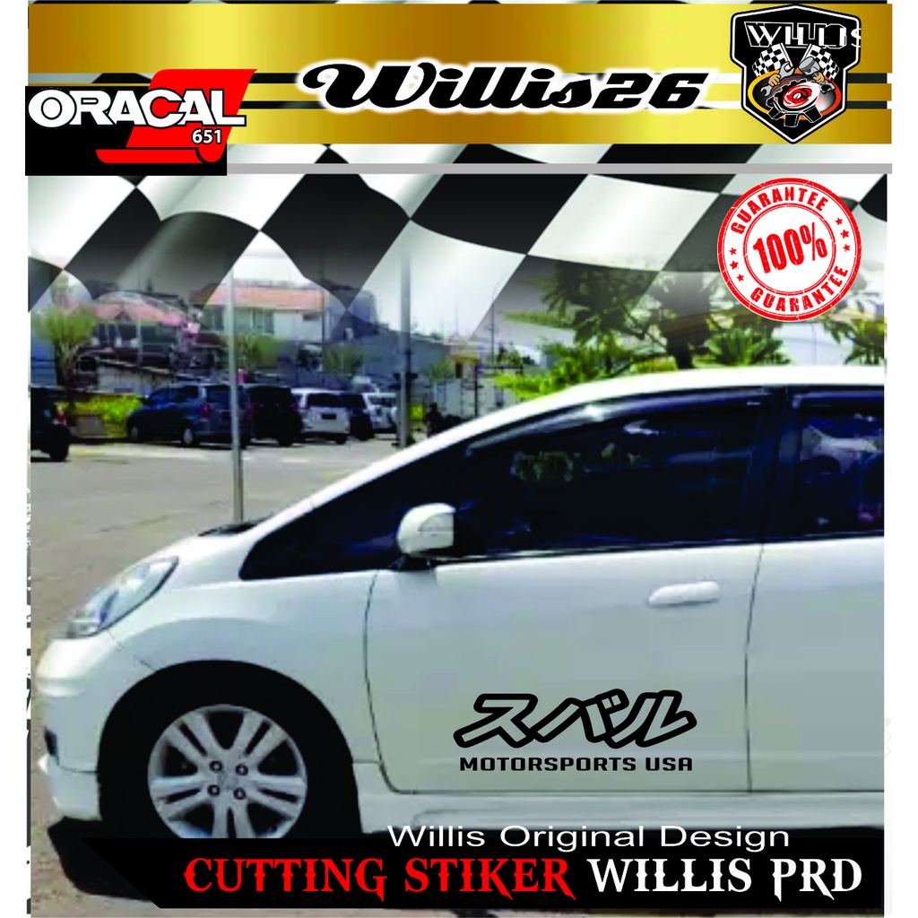 Jual stiker JDM SUBARU sticker mobil | Shopee Indonesia