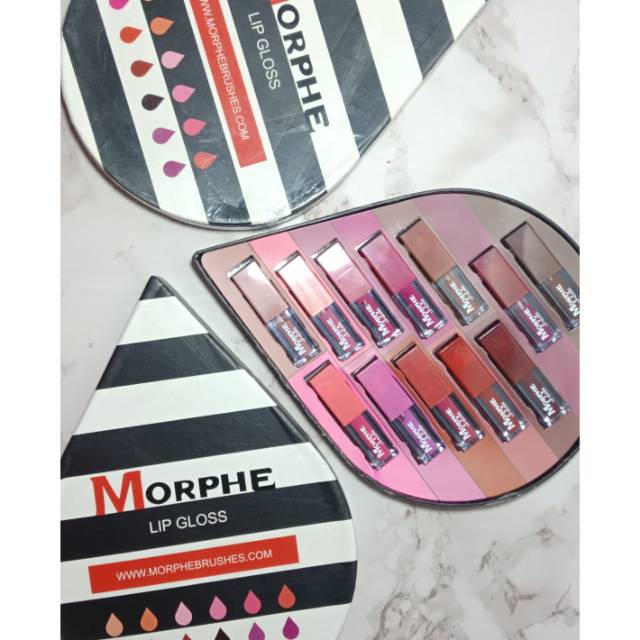 Jual LIP GLOSS MORPHE LIP GLOSS MATTE WATERPROOF 12 WARNA | Shopee ...