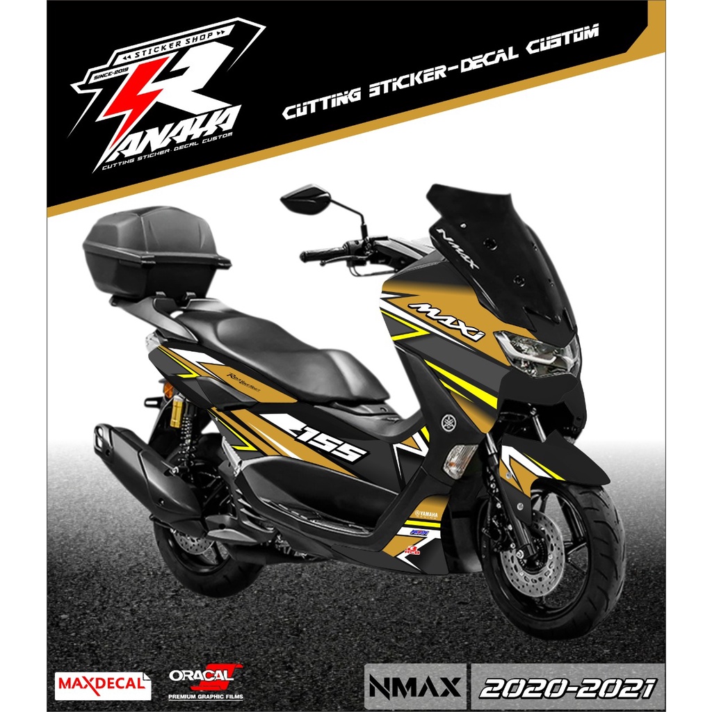 Jual Decal Yamaha Nmax Full Body/ Sticker Nmax Terbaru Decal Cutom Nmax ...