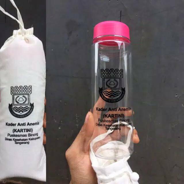 Jual Souvenir botol tumbler My bottle + custom sablon + kemas | Shopee ...