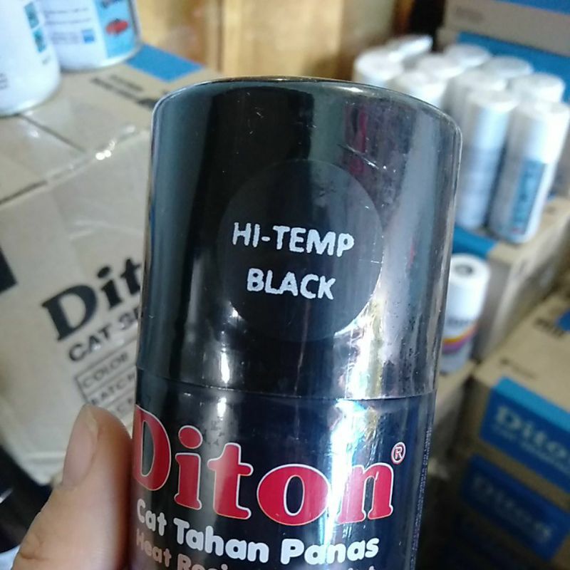 Jual D1. Pilox Pilok Diton Cat Diton 150cc hitam doff black white 840 clear 8540 Red Ready Stok ...