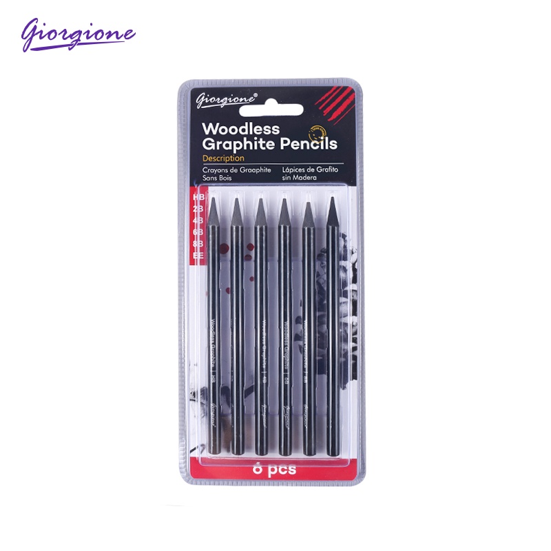 Jual Giorgione Pensil Grafit Pensil Berkarbonasi Graphite Pencil ...