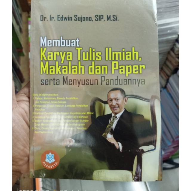 Jual MEMBUAT KARYA TULID ILMIAH DAN PAPER serta menyusun panduannya ...
