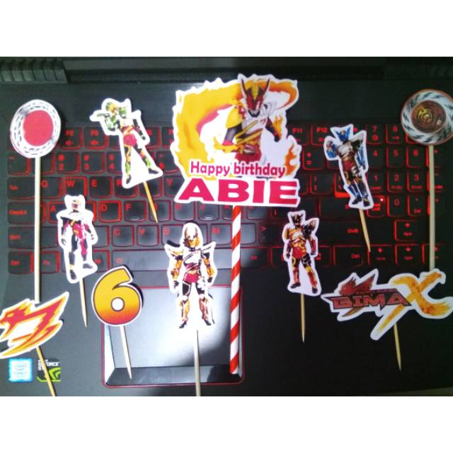 Jual topper hiasan kue satria garuda bima x | Shopee Indonesia