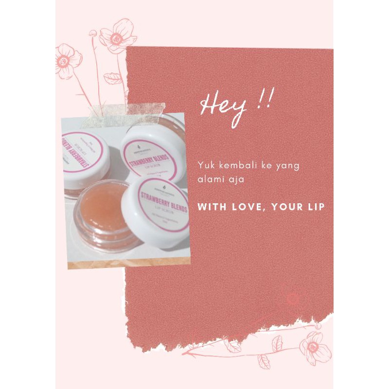 Jual Stawberry Blends - Lip Scrub | Shopee Indonesia