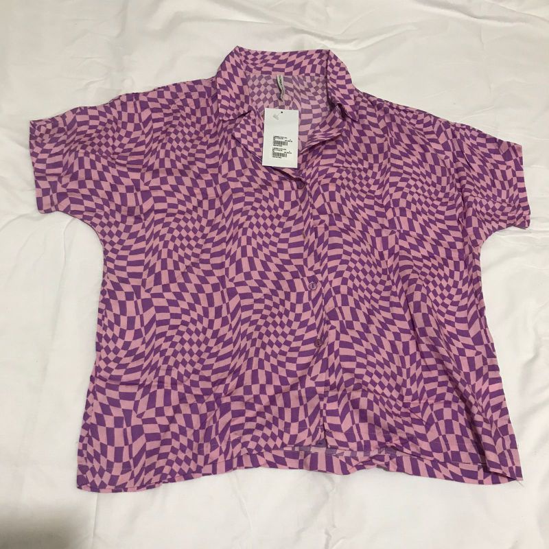 Jual COLORBOX Purple Box Shirt (NEW) | Shopee Indonesia
