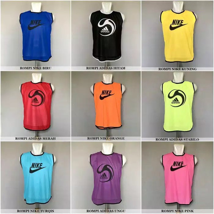 Jual HARGA PROMO ROMPI FUTSAL Rompi Sepak bola, Rompi Training Latihan ...