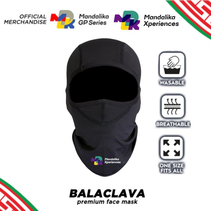 Jual BALACLAVA EDISI KHUSUS OFFICIAL MERCHANDISE MOTOGP MANDALIKA ...